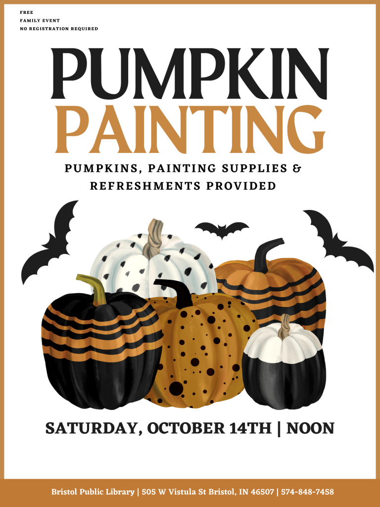 Pumpkin Painting | Bristol Public Library