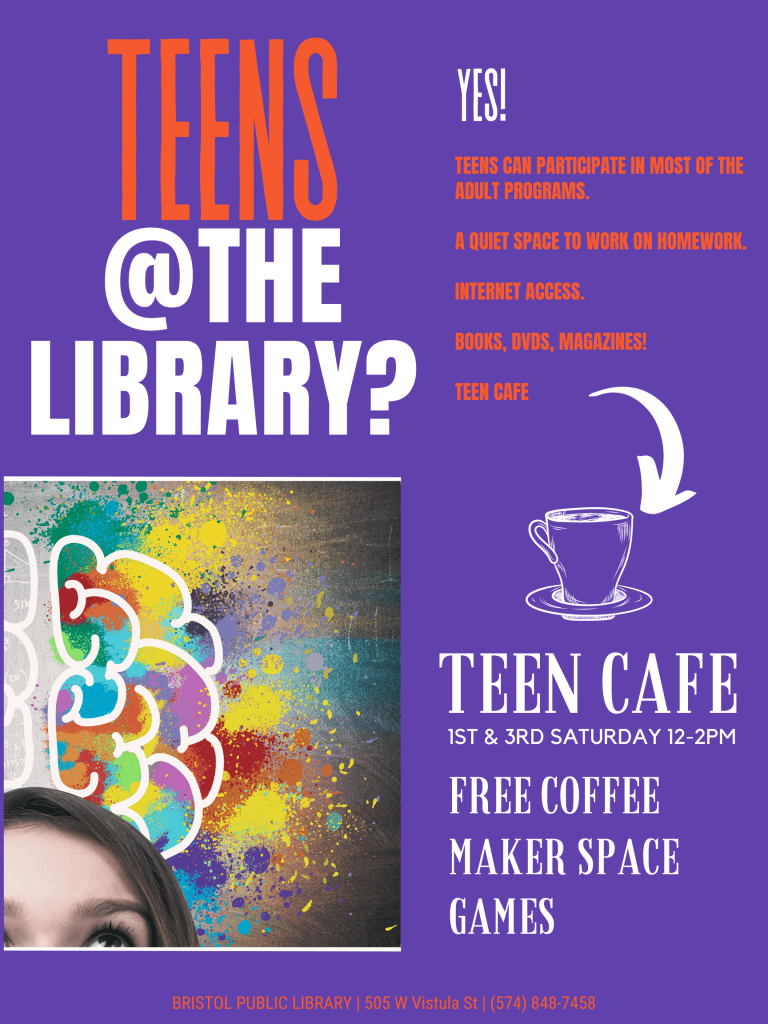 Teen Café | Bristol Public Library