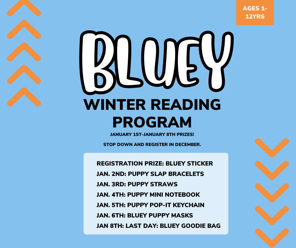 Bluey Reading Program | Bristol Public Library