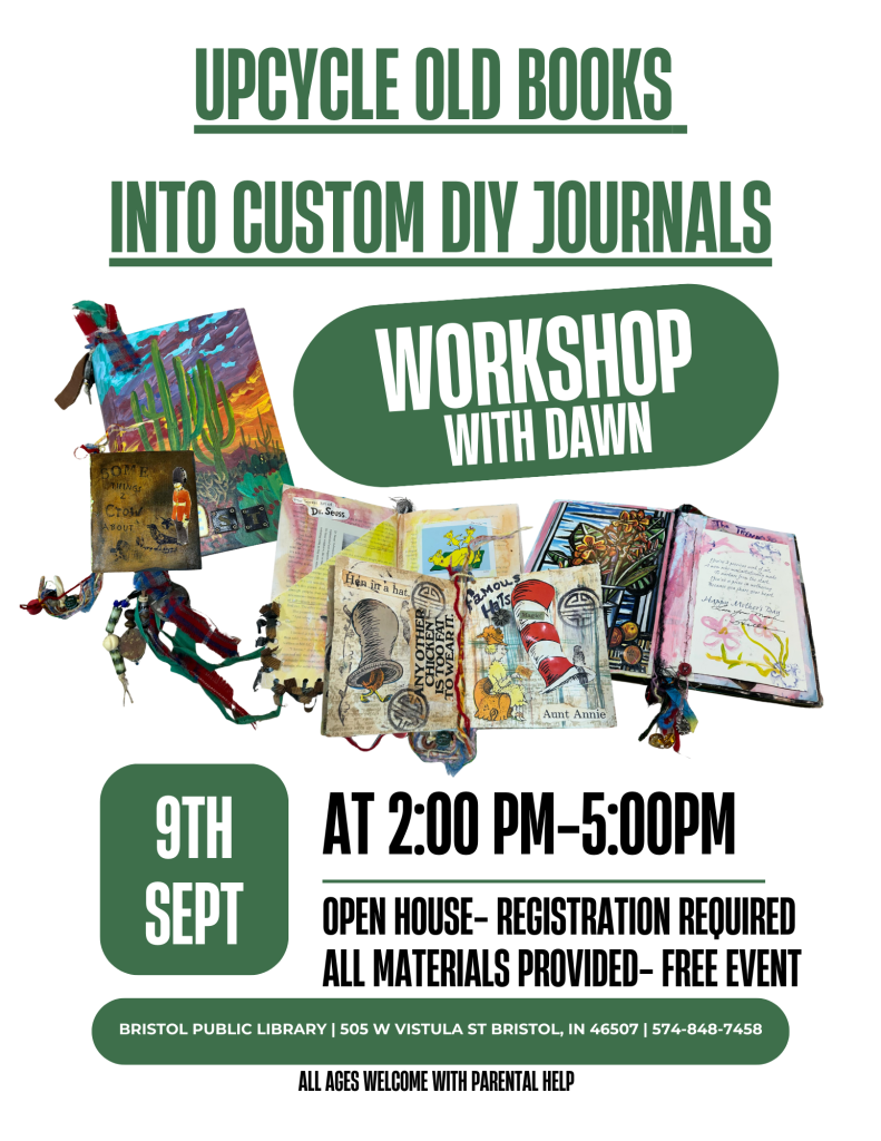Upcycle Old Books Into Custom DIY Journals | Bristol Public Library